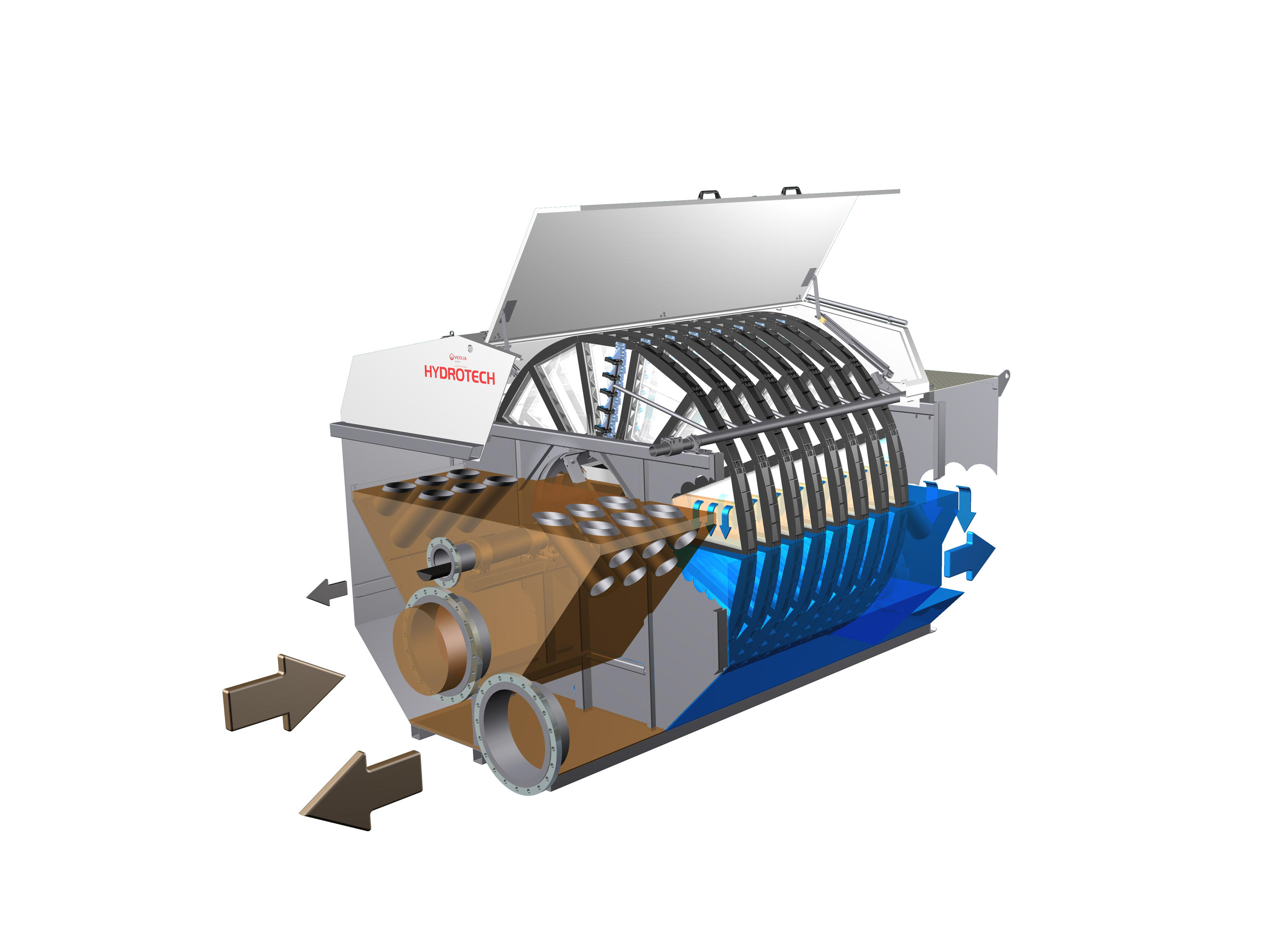 Veolia Hydrotech™ Drumfilter technology | Veolia Water Technologies